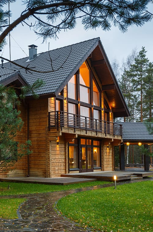 Custom-log-house-Melody - Honka UK
