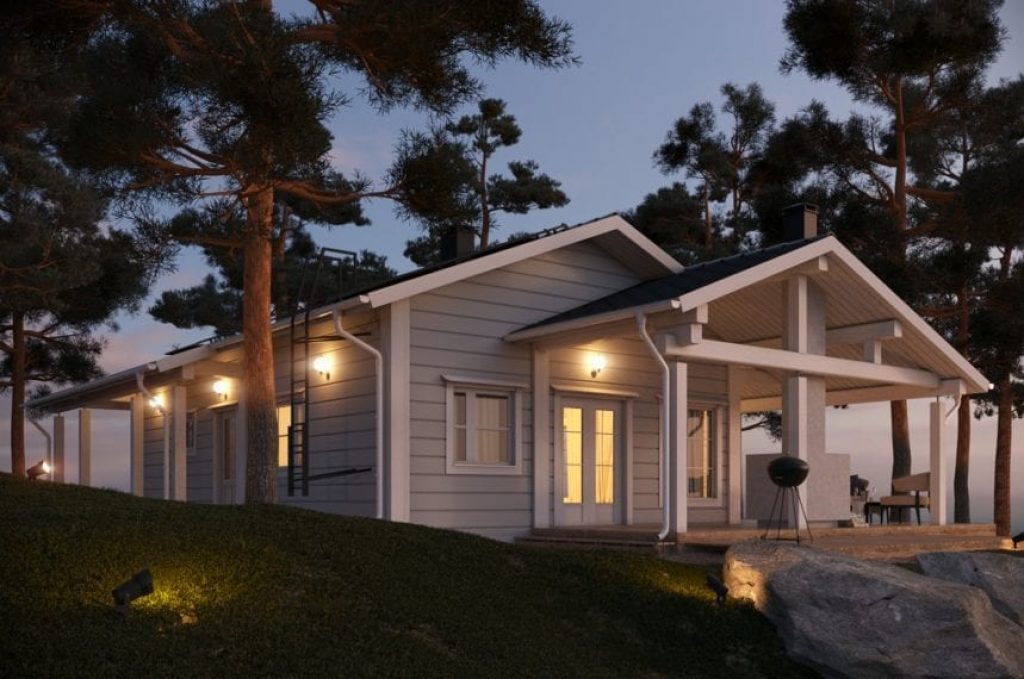 Suvremene montažne moderne drvene kuće | Brvnare Honka