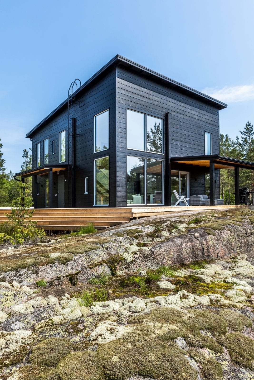 Bildgalleri - moderna korslimmade trähus - Honka se