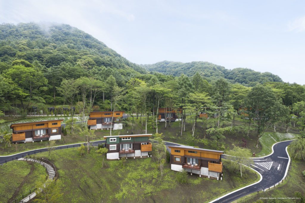 The building blocks of a luxury resort area - Honka