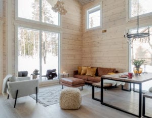 A getaway by a fell – this is the stunning log cabin of Eva-Maria, Toni ...