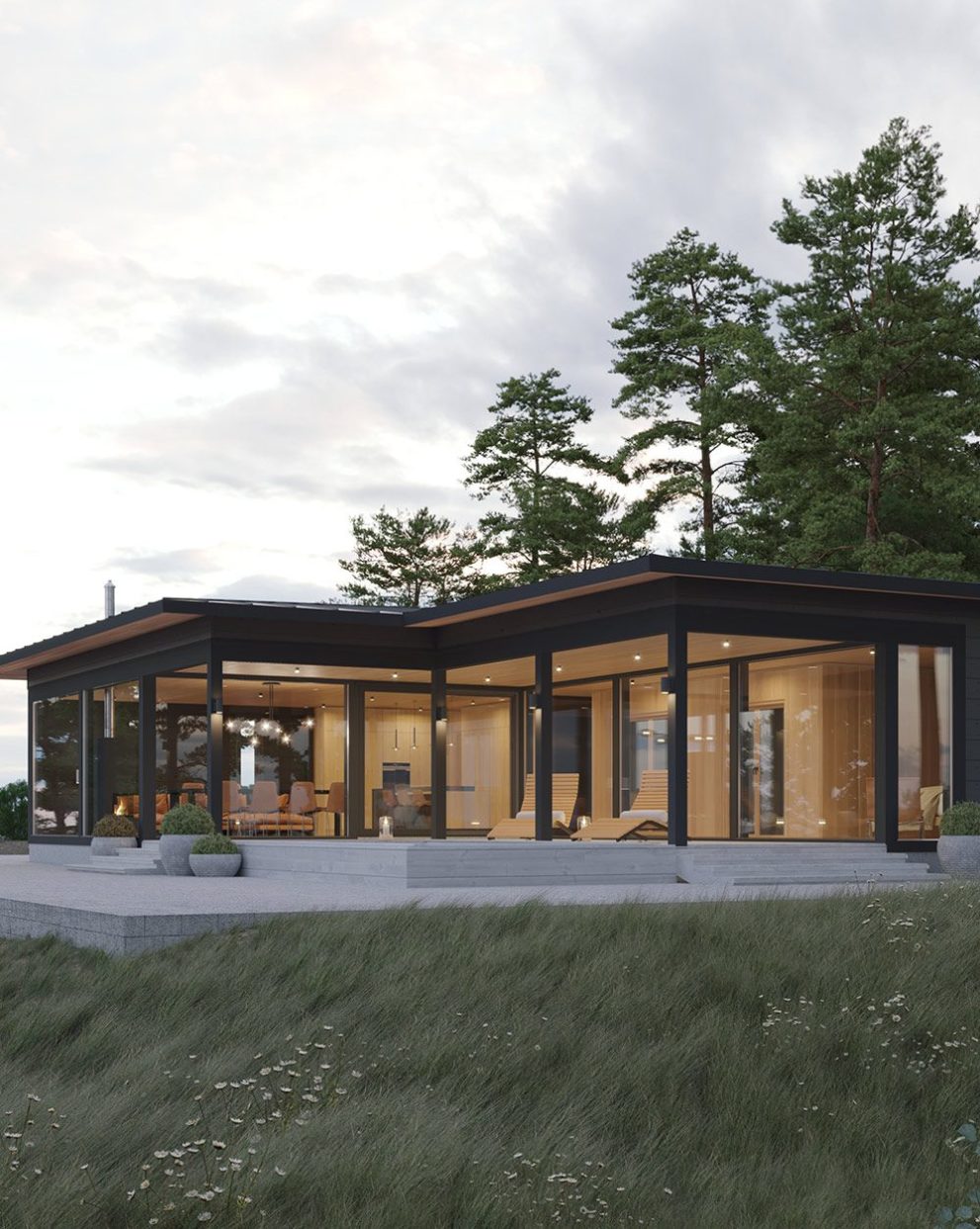 High-quality log houses and cabins inspired by Nordic nature - Honka