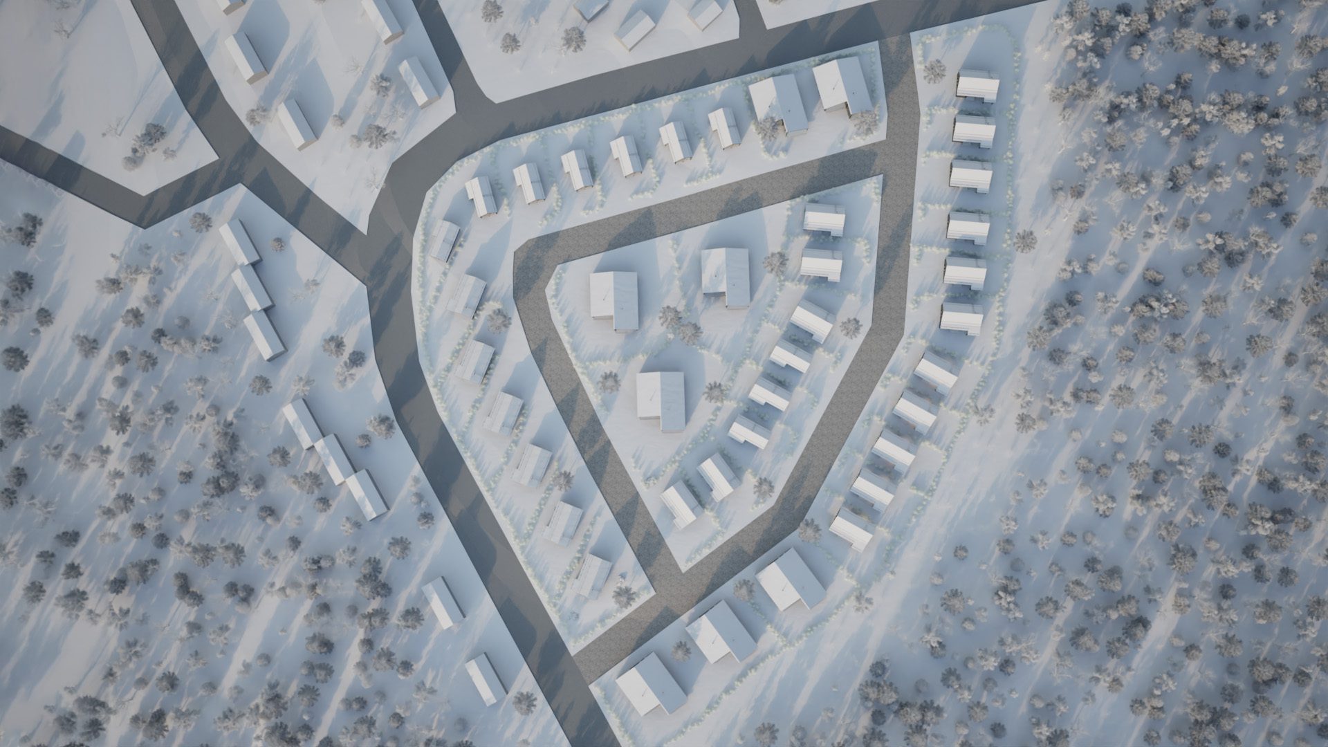 Sappee Resort holiday village is constructed from Honka CLT logs